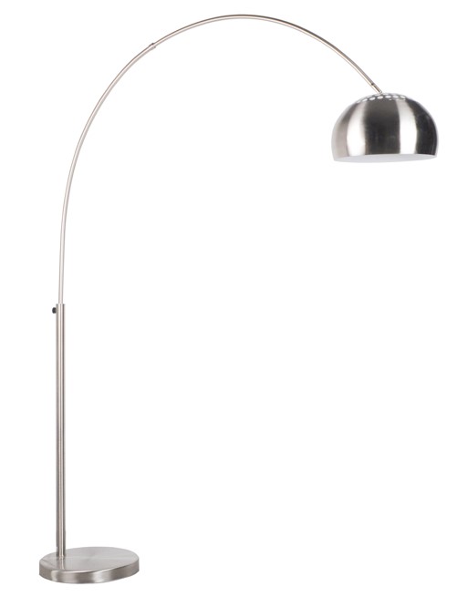Stehlampe 'Bow' - Silber
